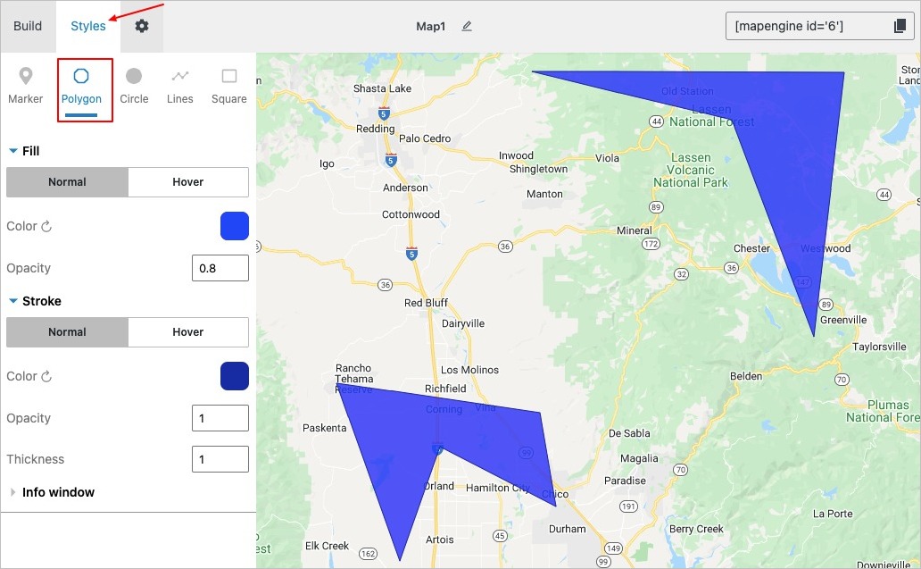 How to style a Polygon? - Map Engine